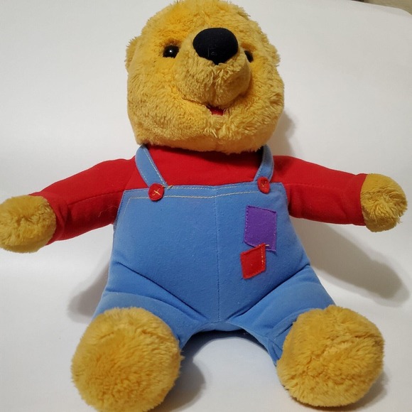 Disney | Toys | Vintage Disney Winnie The Pooh Plush Bear Talking Hug ...